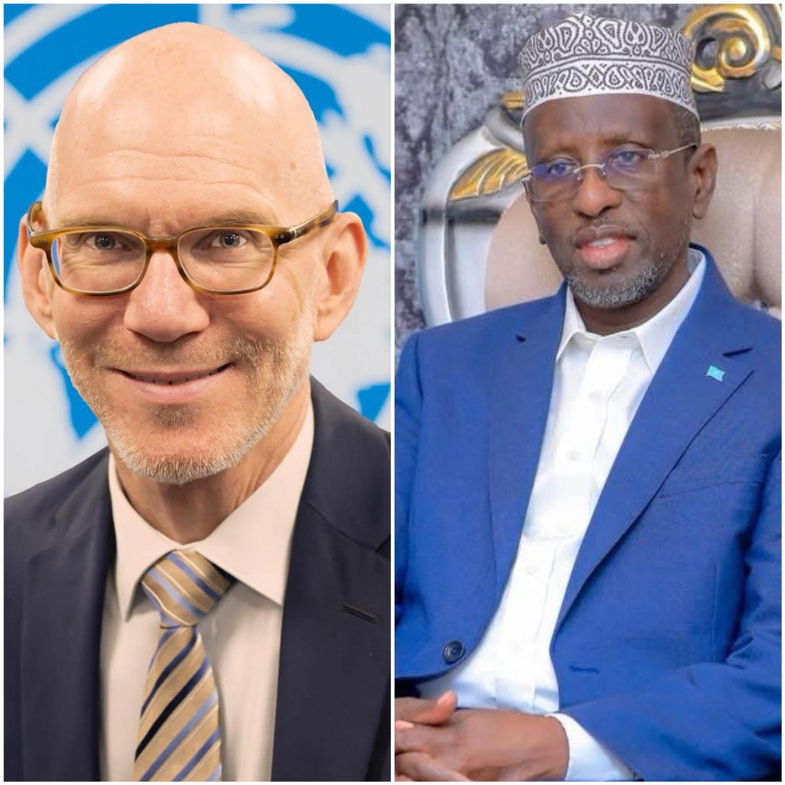 Sharif Sheekh Axmed oo muranka doorashooyinka kala hadlay James Swan ...